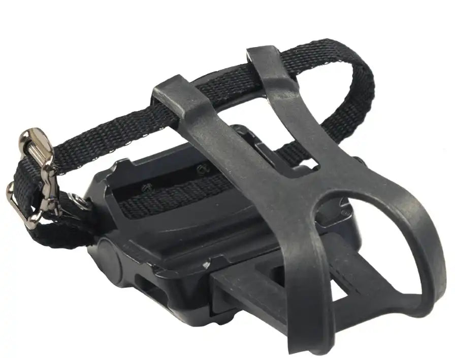 Azur Rapi+ Toeclip & Strap Alloy Pedals | ABC Bikes