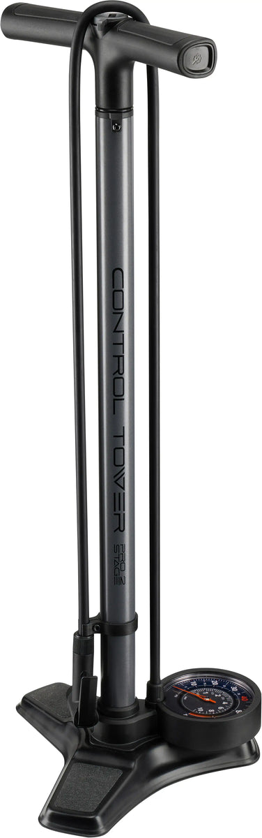 Giant Control Tower Pro 2 Stage Floor Pump | ABC Bikes