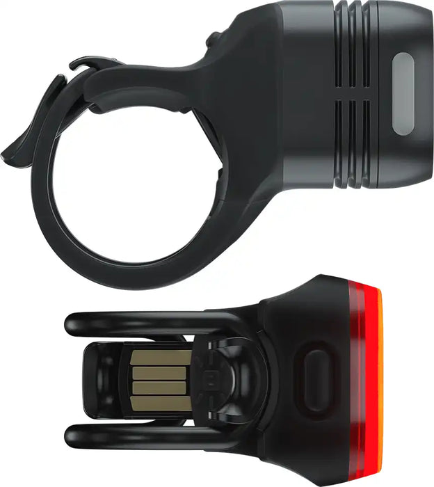 Knog Blinder Road 400 / Blinder Mini Square 30 USB Lightset | ABC Bikes