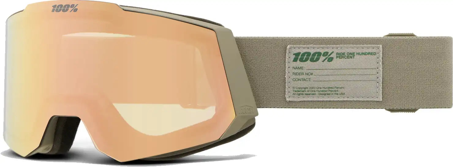 100% Snowcraft Snow Goggles [51001] | ABC Bikes