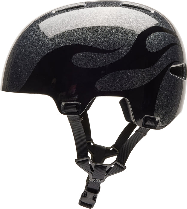 Fox Flight MIPS SILVER METAL BMX Helmet [31180 | ABC Bikes
