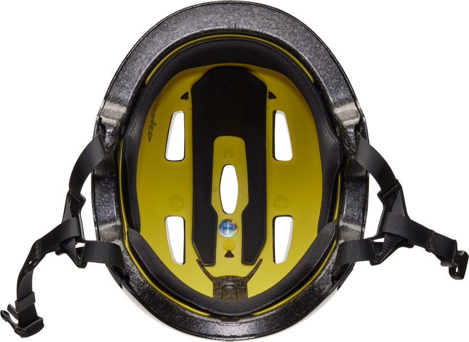 Fox Flight MIPS SILVER METAL BMX Helmet [31180 | ABC Bikes