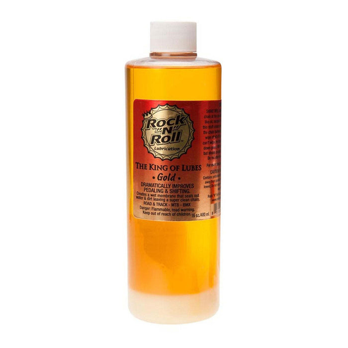 Rock N Roll Gold Chain Lube 4oz / 16oz | ABC Bikes